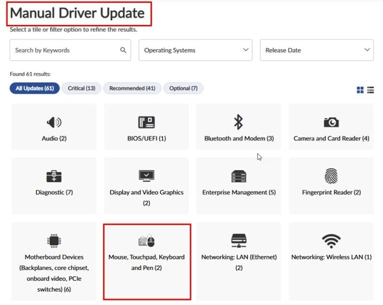 How to Download Touchpad Driver for Lenovo Laptops With Windows 11