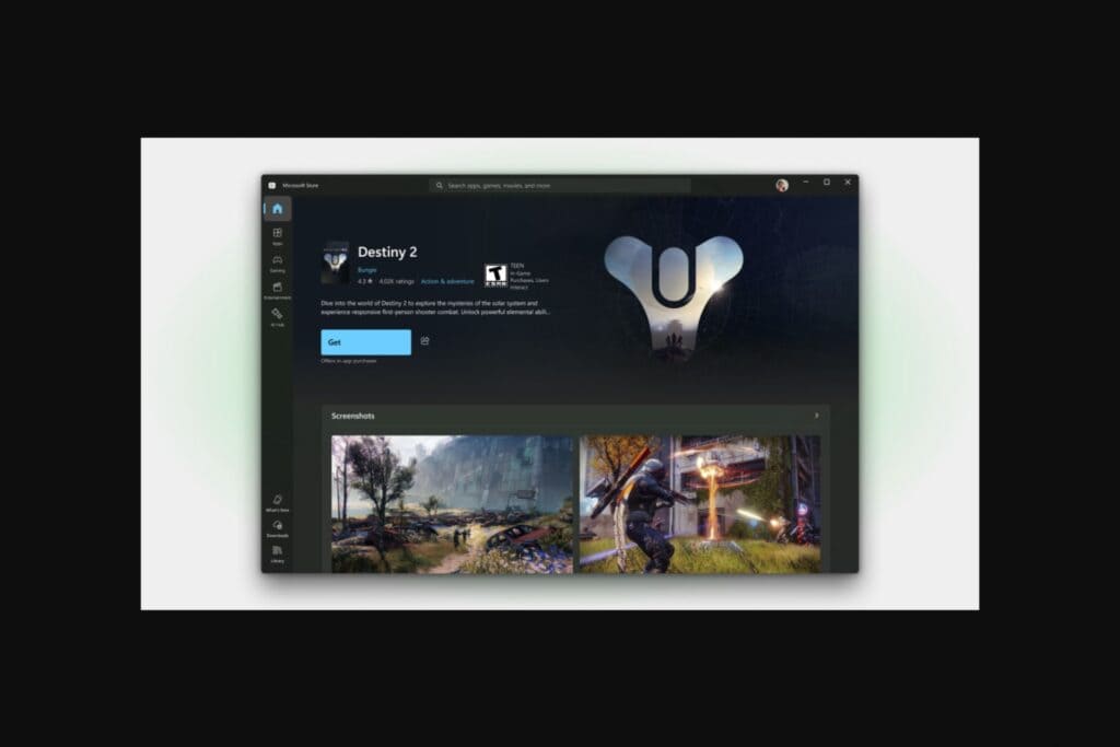 The new Microsoft Store design in Windows 11 looks like the one from ...