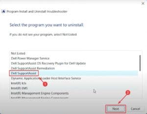 FIX: Dell SupportAssist Installation Failed Error