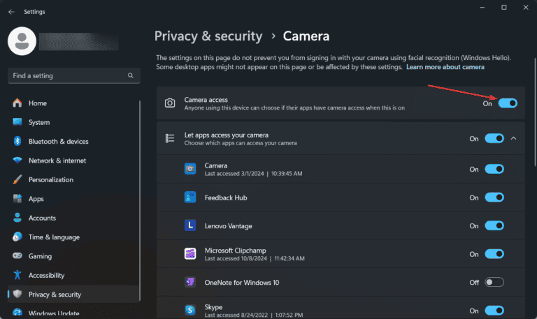 Can you Set Up the Camera Privacy Using Lenovo Vantage