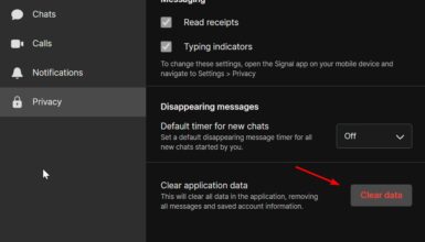 How to Log Out on Signal Desktop & Change Account