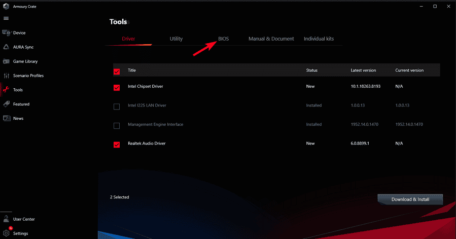 How to Update BIOS Using ASUS Armoury Crate