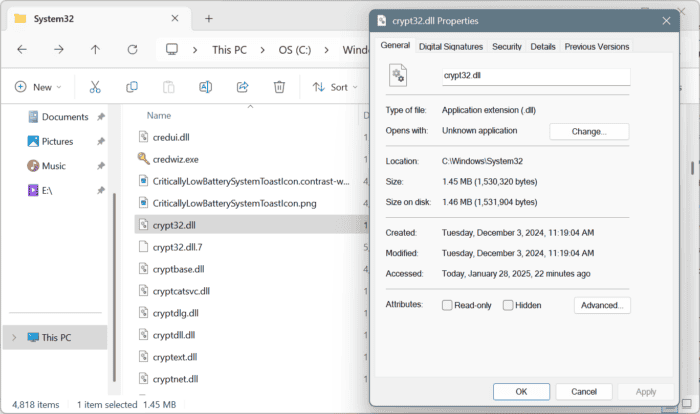 Crypt32.dll: What is it and How to Fix if it's Missing