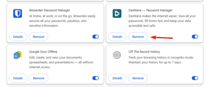 Unexpected Error Occurred Please Try Again in Dashlane [Fix]