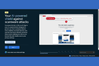 Edge gets a built-in price tracker, faster downloads, scareware ...