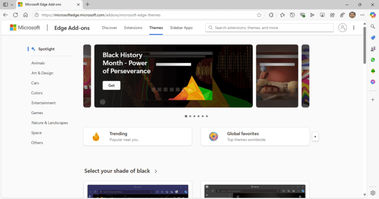 Microsoft Edge add-ons Store is getting a redesign