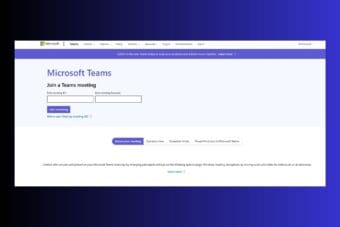 How to Join a Microsoft Teams Meeting by Link, Code, or Invite (Browser ...