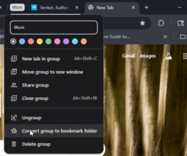Chrome Will Soon Let You Convert Tab Groups Into Bookmark Folders
