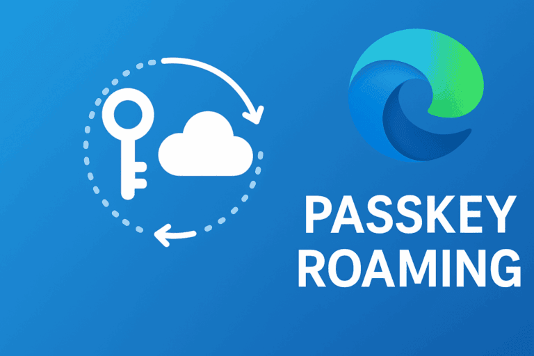 Microsoft Edge Experiments With Passkey Roaming and Sync Controls