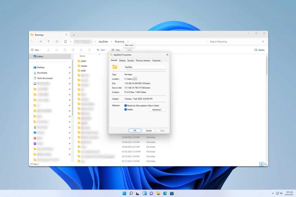 AppData Folder Too Big? 4 Fixes for Windows