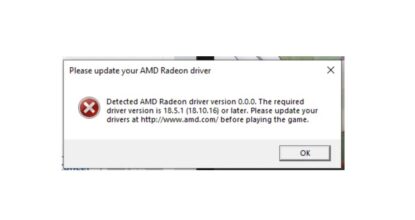 Fix Please update your AMD Radeon driver (Windows 11/10)