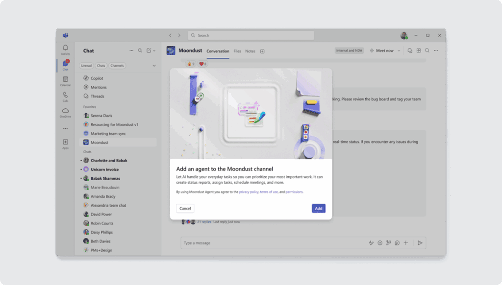 Microsoft launches Channel Agent in Teams for smarter collaboration