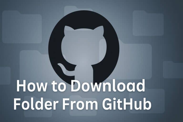 How To Download A Folder From Github 3 Easy Methods 3825