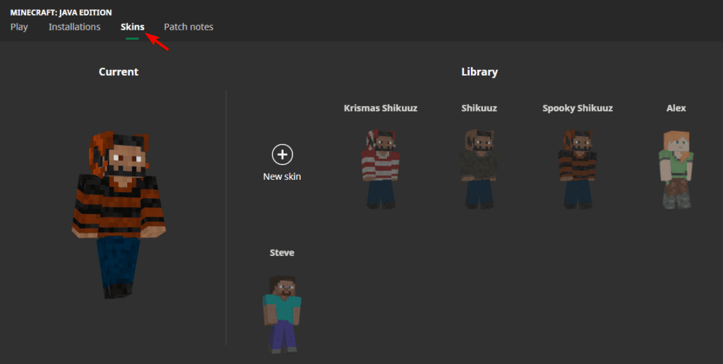 How to Change Your Minecraft Skin on PC, Web, and Mobile