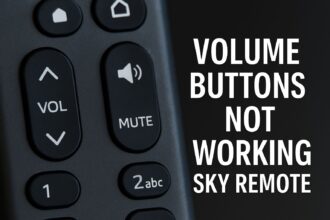 Fix Sky Remote Volume Buttons Not Working (Quick Guide)