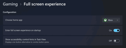 Microsoft Expands Full Screen Experience (FSE) to More Handhelds with ...