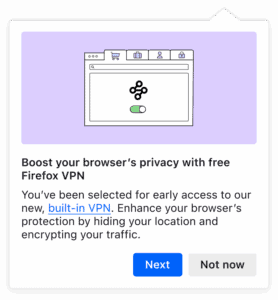 Firefox VPN: Mozilla’s New Free Browser-Only VPN in Testing