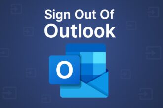 How to Enable & Disable Outlook Logging Option