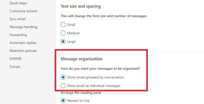 How to Group Email Threads in Outlook Quickly