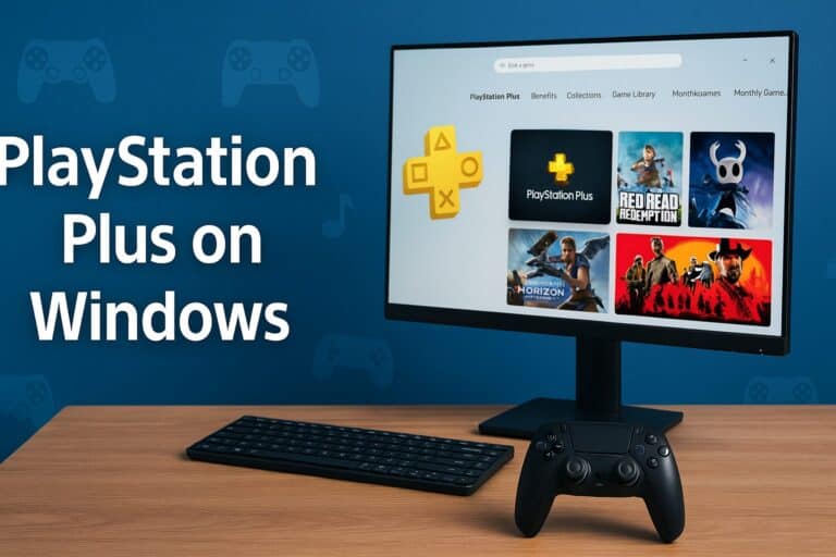How to Use PlayStation Plus on Windows PC (Step by Step)