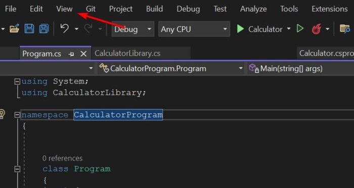 Visual Studio: Quick Way to Open Solution Explorer