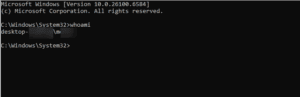 Whoami Windows Command: What It Does and How to Use It