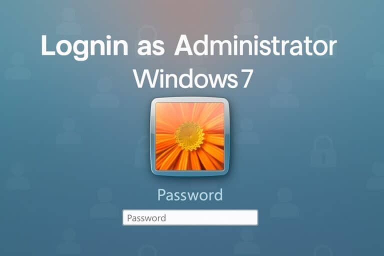 Windows 7 Administrator Login Guide for Beginners