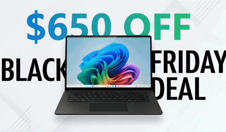 Black Friday Deal: Microsoft Surface Laptop Gets Massive $650 Discount ...