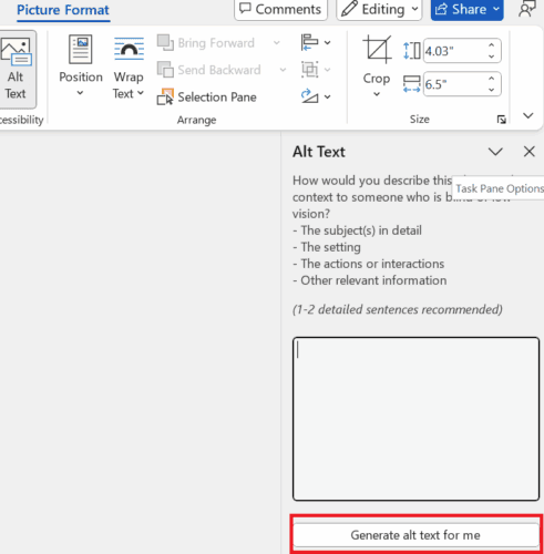 Microsoft Adds AI-Powered Alt Text to Word and PowerPoint