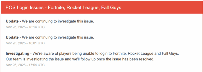 [UPDATE: Operational Now] Is Fortnite server down right now? Thousands ...