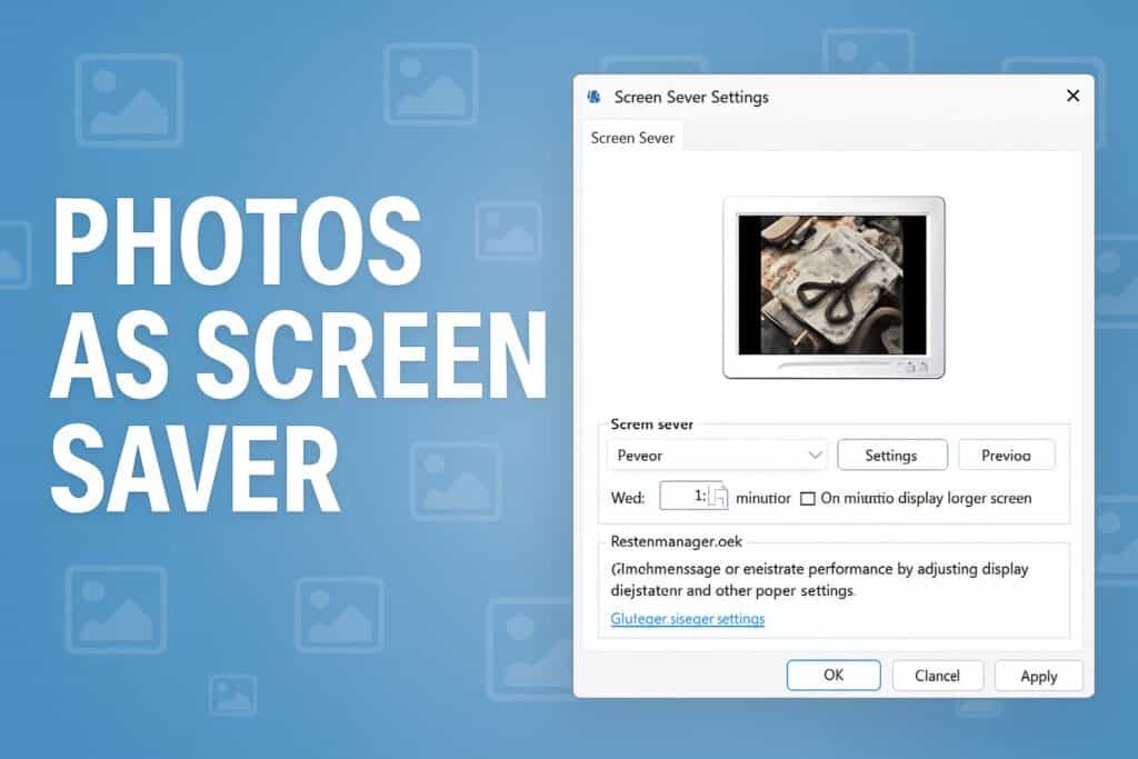Use Photos As Screen Saver On Windows: Step By Step Guide