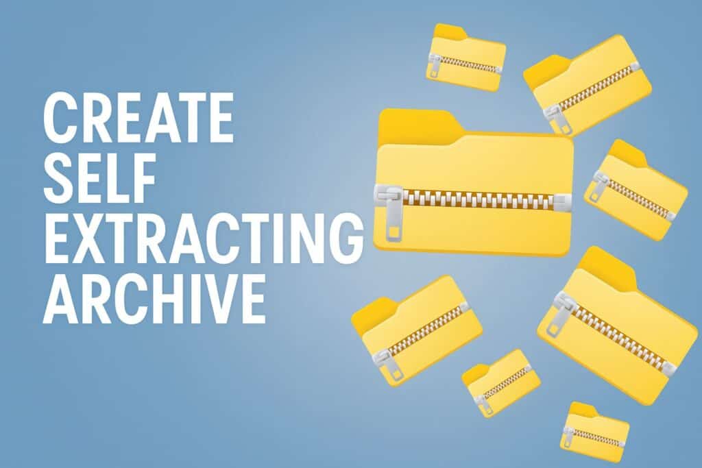 Create a Self Extracting Archive with IExpress on Windows