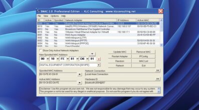 Best MAC Address Changer Tools For Your Windows PC
