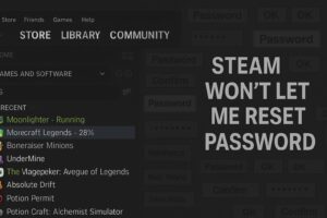 Can't Reset Steam Password? Try These Simple Steps