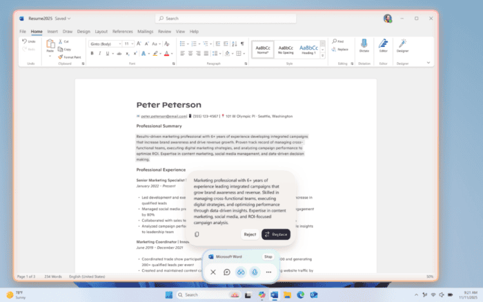 Copilot on Windows Updated With Real-Time Text Editing; Now Available ...