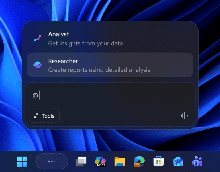 Latest Windows 11 Update, KB5072043, Adds Agent Launchers for System ...