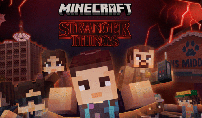 Stranger Things Upside Down DLC Lands in Minecraft