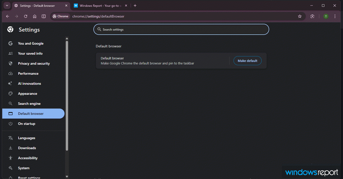 Chrome Now Thanks You for Making It the Default Browser