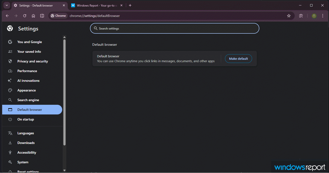 Chrome Now Thanks You for Making It the Default Browser