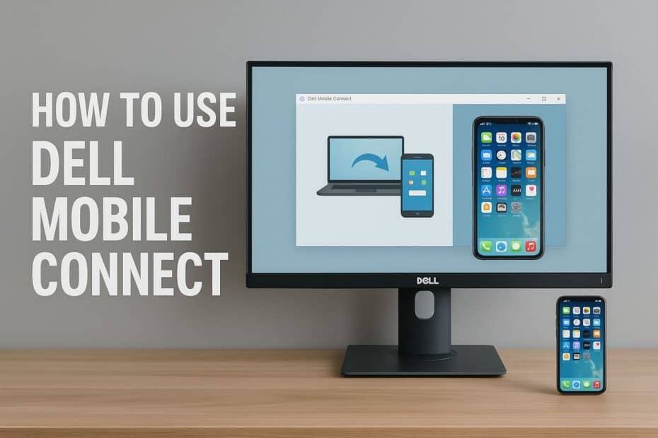 How to Use Dell Mobile Connect on Windows