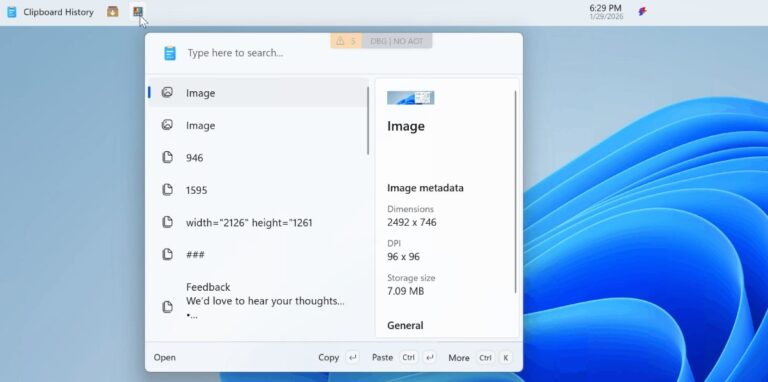Microsoft Wants to Add a Flexible Taskbar-Style Dock to PowerToys