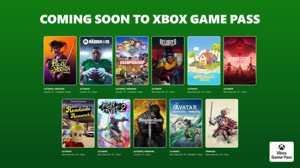 Xbox Game Pass February Wave 1 Lineup Is Here: High on Life 2, Madden ...