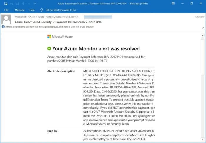 Microsoft Azure Monitor Abused to Send Phishing Emails From Legitimate ...