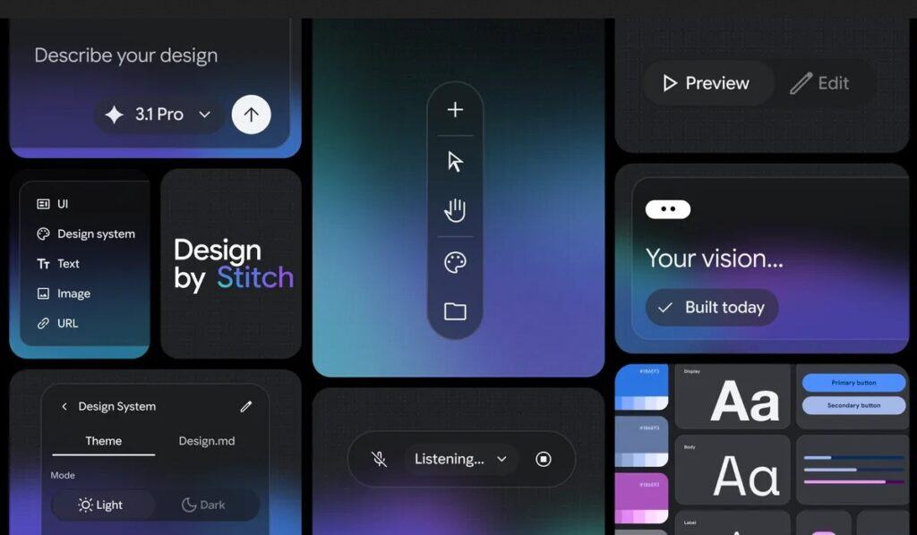Google Stitch Introduces Vibe Design for AI-Powered UI Creation