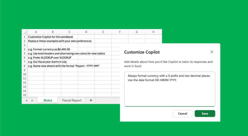 Copilot in Excel Gets Smarter With Personalized Rules & Shared Workbook ...
