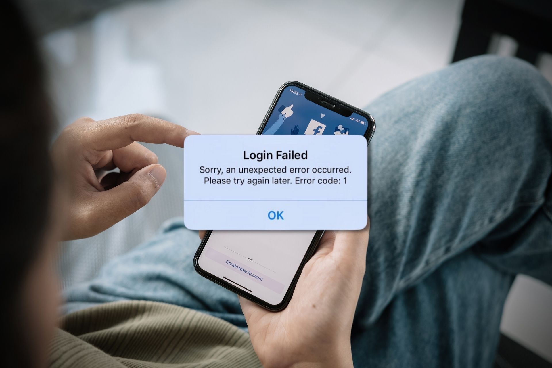 Facebook-feilkode 1: Det har oppstått en ukjent feil - WindowsReport ...