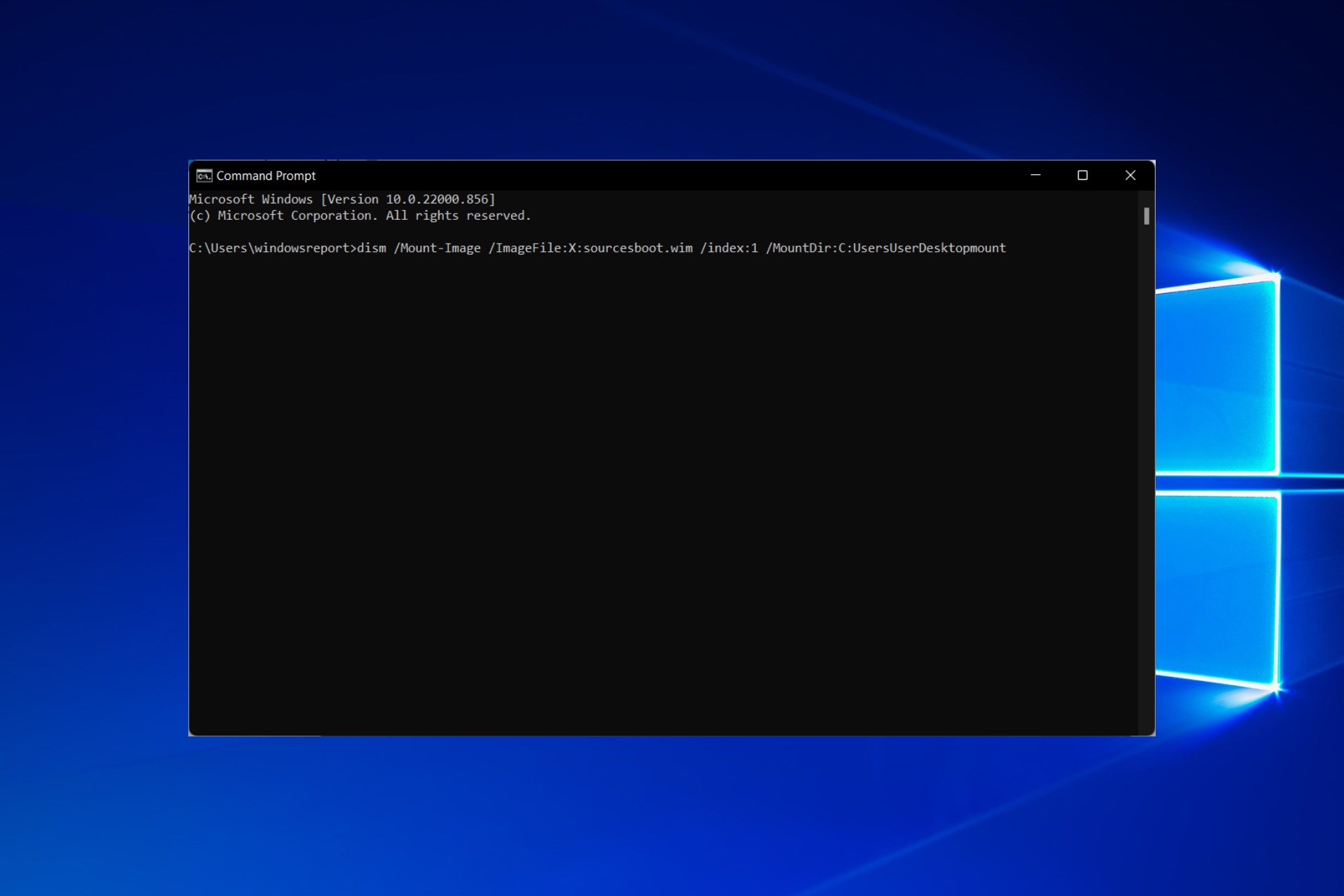 Installationen misslyckades i Safe_OS-fasen [Boot, Apply_image ...
