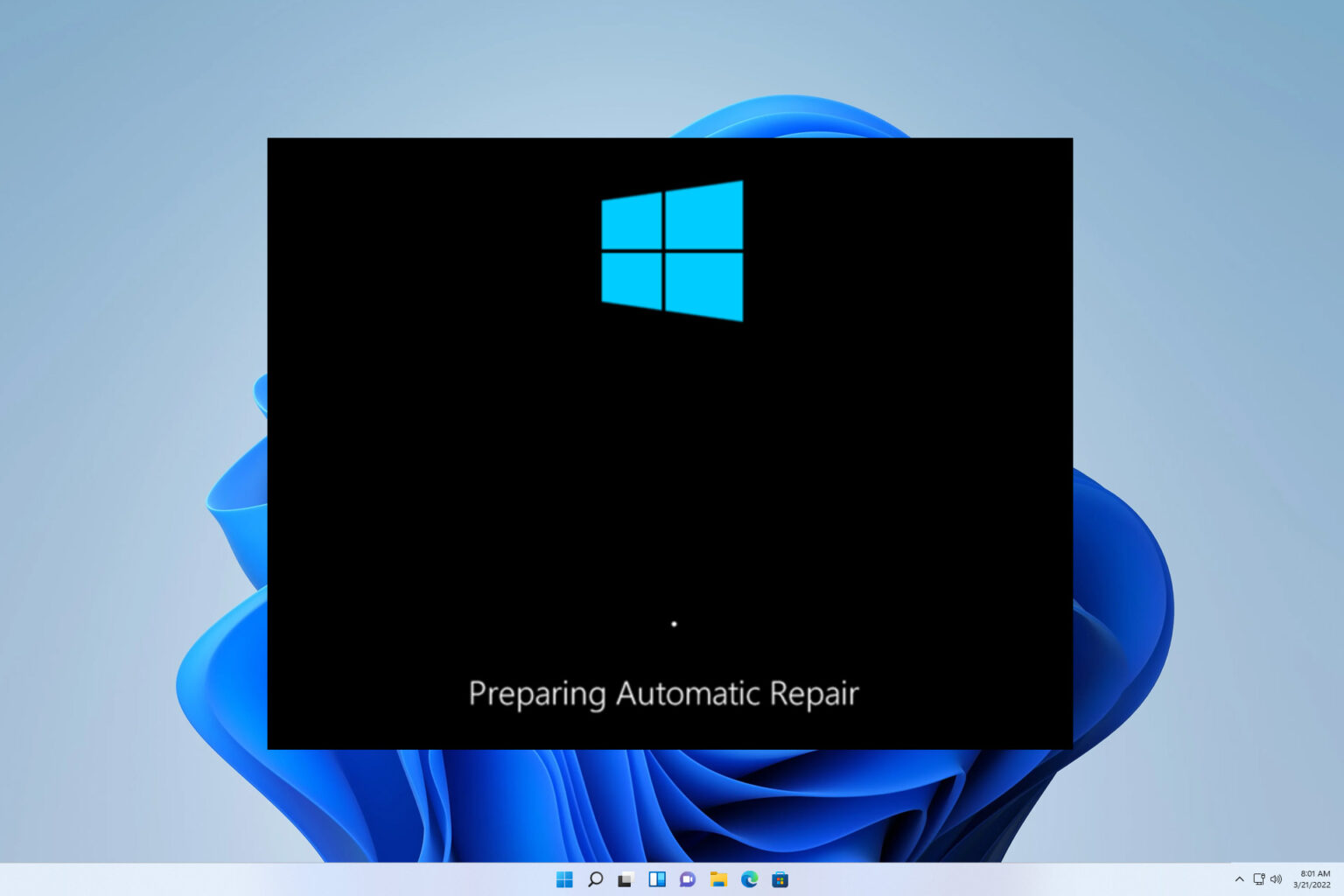 Preparando loop de reparo automático no Windows 11: correção ...