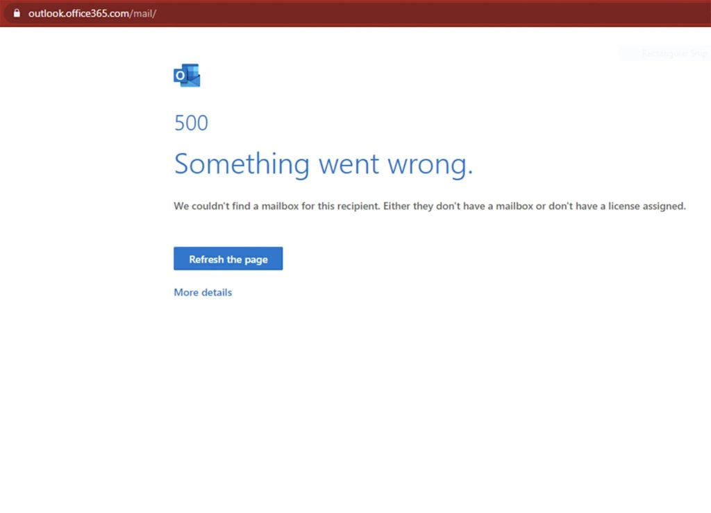 Outlook: Erro 500 - algo deu errado - RESOLVIDO - WindowsReport