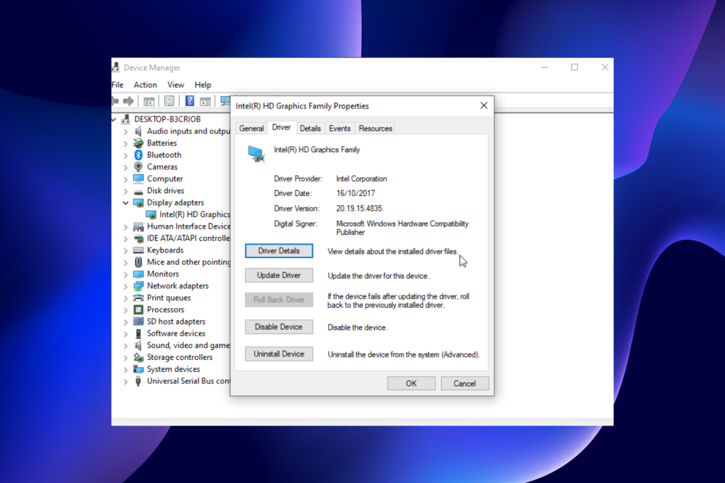 Tela do PC com tom azul no Windows 10 - 3 correções - WindowsReport